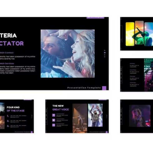 Night Party - Powerpoint Template | Master Bundles