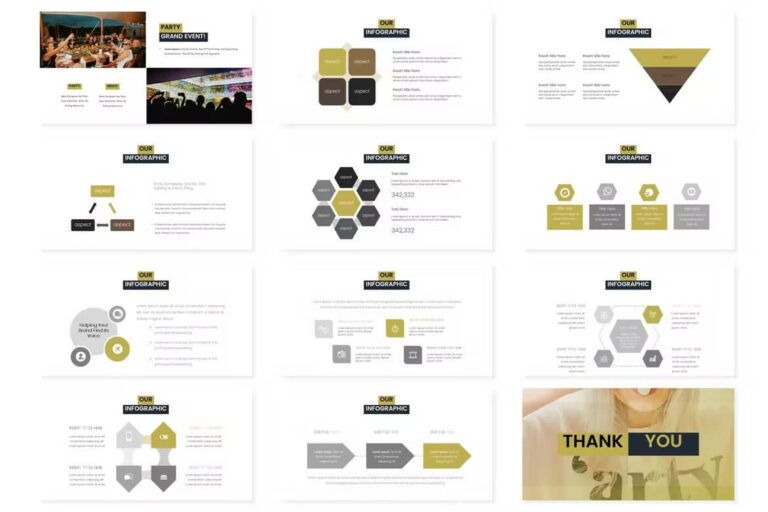 Party Night - Powerpoint Template – MasterBundles