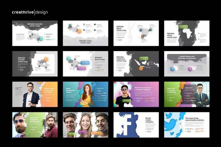 Holiday Party Powerpoint Template – MasterBundles