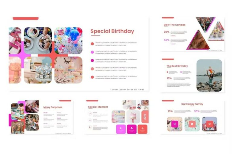 Birthday Party - Powerpoint Template – MasterBundles