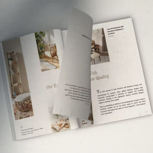 Clara Minimalist Magazine Layout Powerpoint | Master Bundles