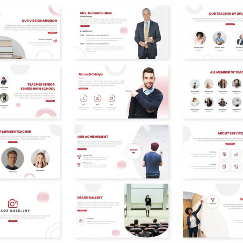 College - Creative Powerpoint Template | Master Bundles
