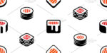 Sushi Set + Pattern – MasterBundles