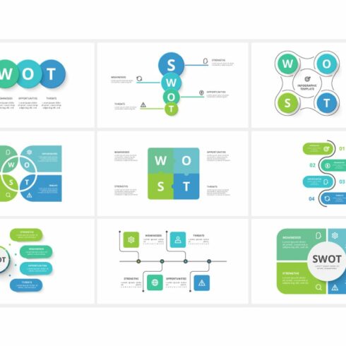 SWOT Animated Infographics | Master Bundles
