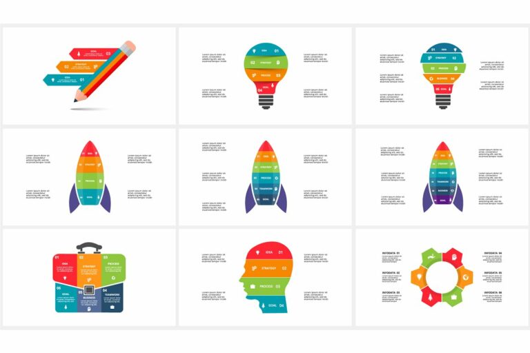 Creative Animated Infographics – MasterBundles