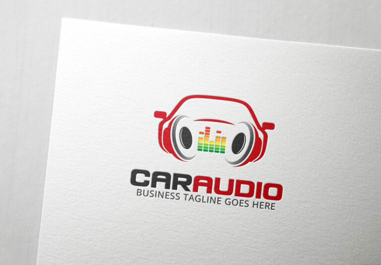 Car Audio Logo – MasterBundles