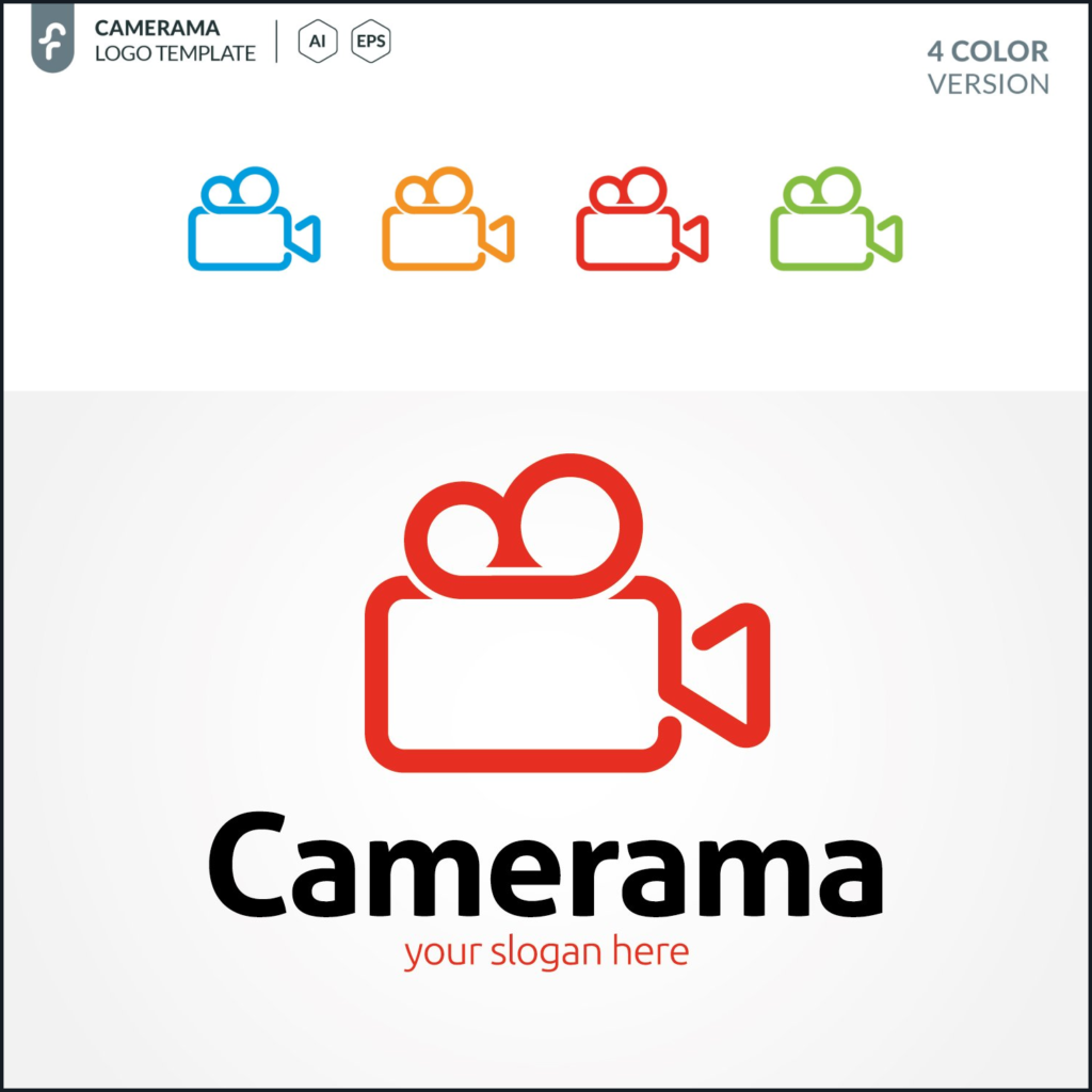 10 Camera Logo Bundle #3 | Master Bundles