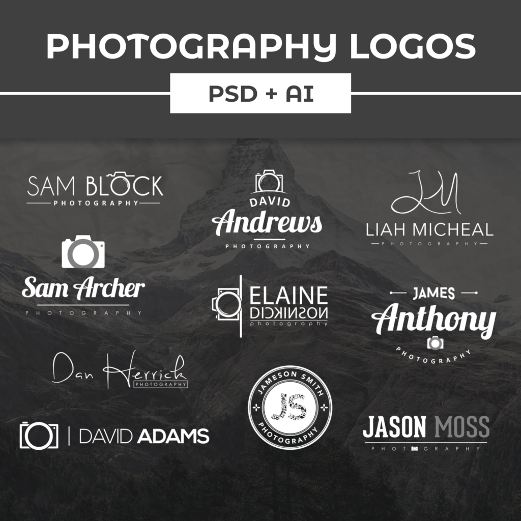 Photography Magnificent Logo Design Template | MasterBundles