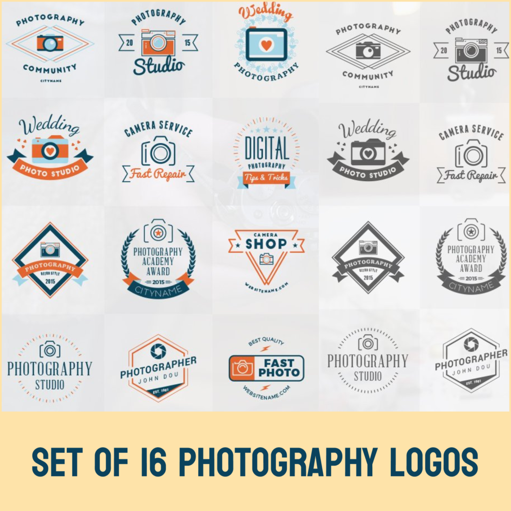 Photography Magnificent Logo Design Template | MasterBundles