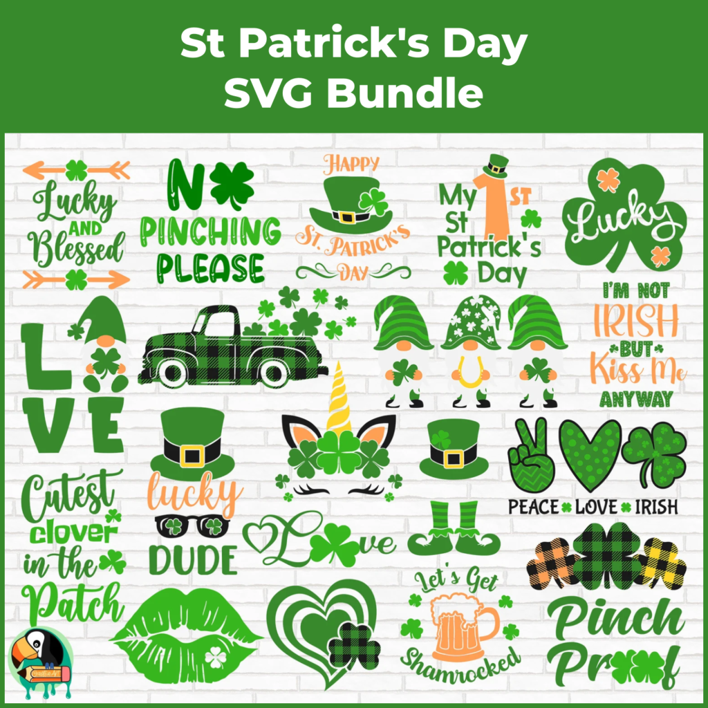 St Patrick's Day SVG Bundle, Lucky SVG, Irish SVG – MasterBundles