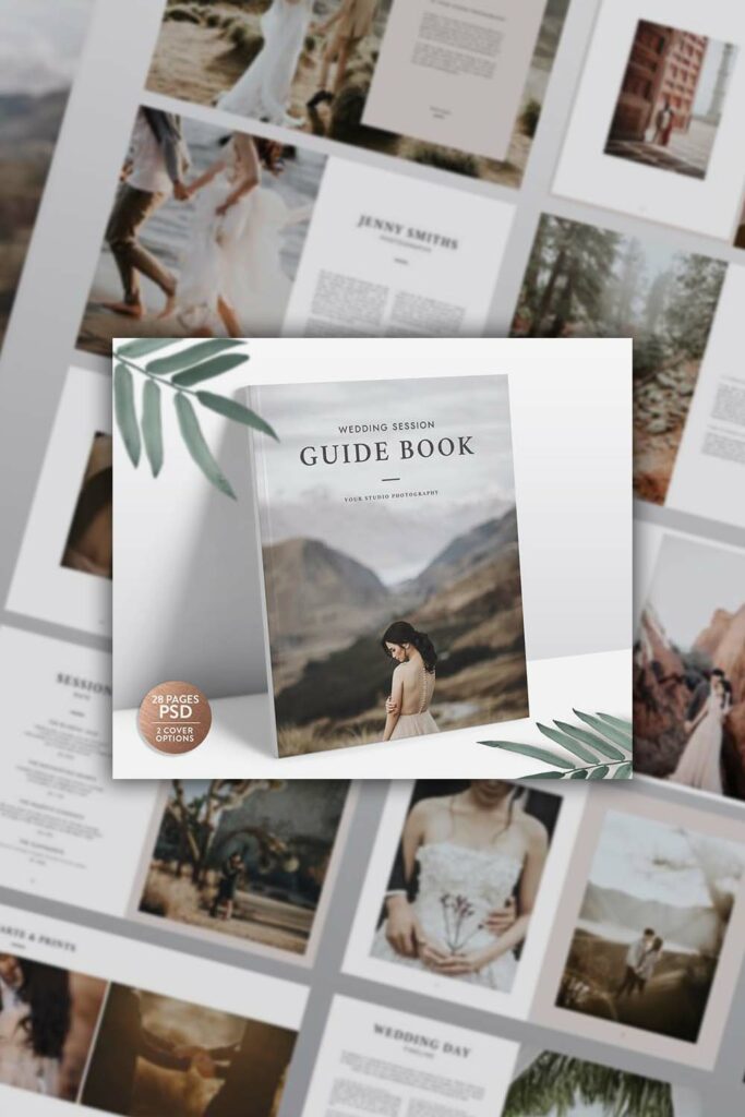 Wedding Magazine Template – MasterBundles