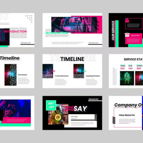 Artist Powerpoint Presentation | Master Bundles