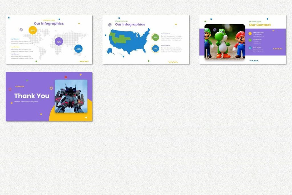 Toyups - KidsToy Powerpoint Template – MasterBundles