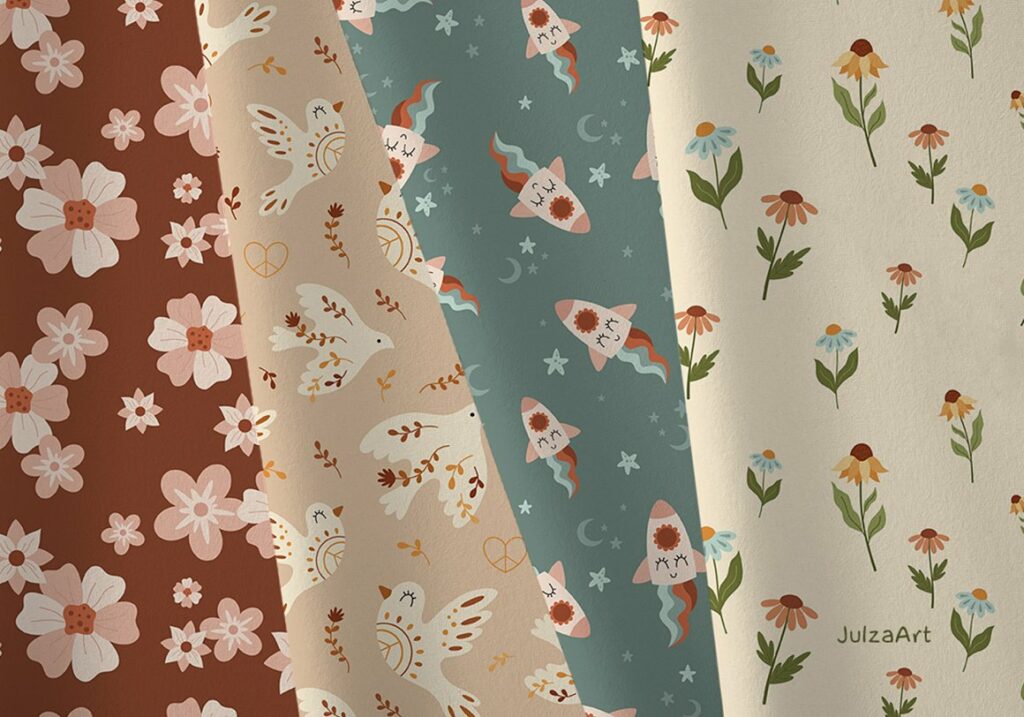 Retro Groovy Baby Collection – MasterBundles