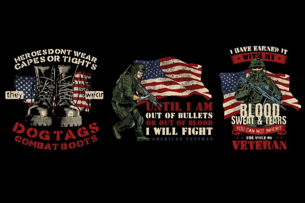 Set Of Veteran Design Pack – MasterBundles