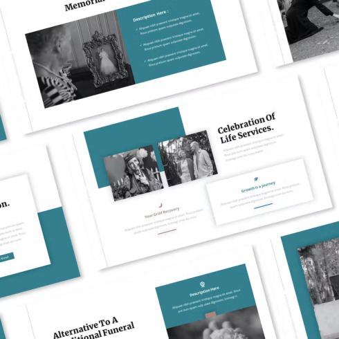 Memorial Powerpoint Presentation Template | Master Bundles