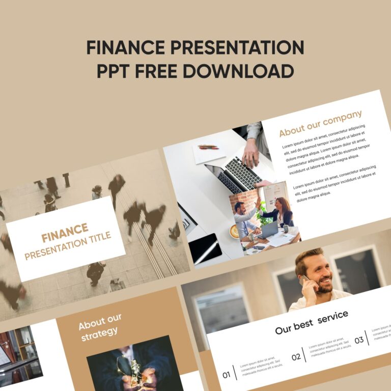 Finance Presentation PPT Free Download – MasterBundles