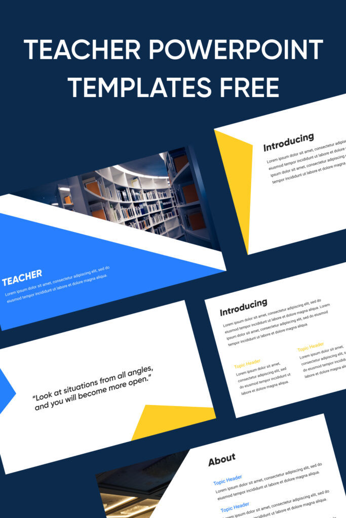 Teacher Powerpoint Templates Free – MasterBundles