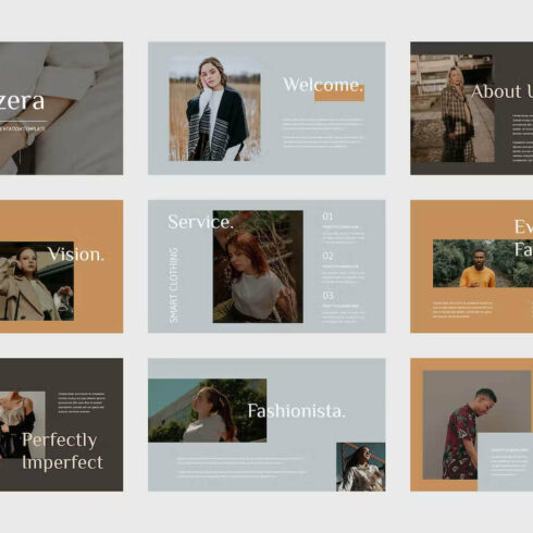 Tuzera - Fashion Magazine Powerpoint Template | Master Bundles