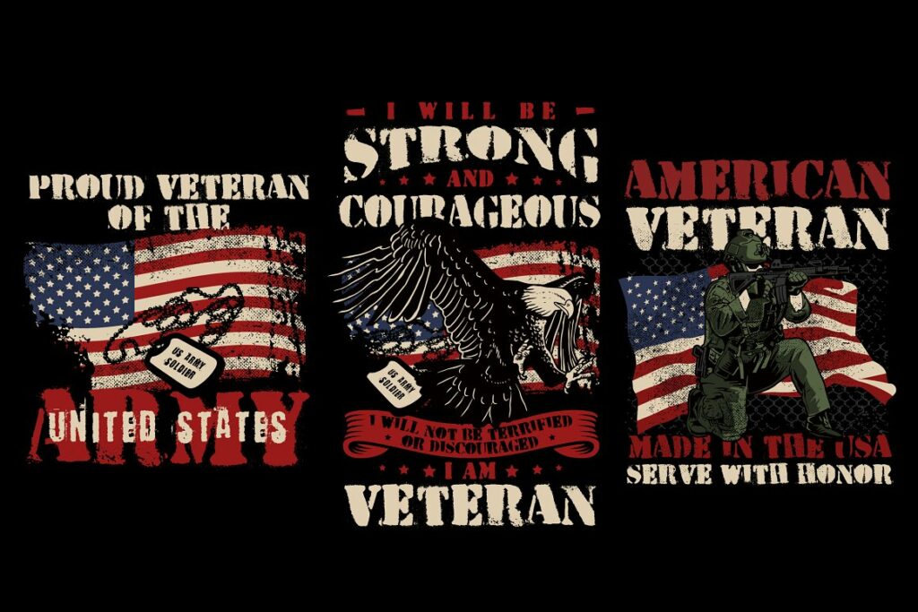 Set Of Veteran Design Pack – MasterBundles