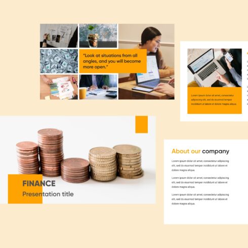 Free Finance Powerpoint Templates – MasterBundles