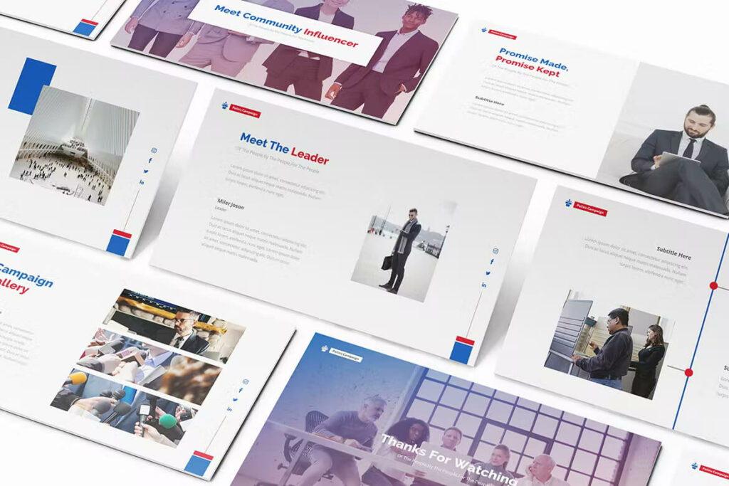 Political Party Powerpoint Template – MasterBundles