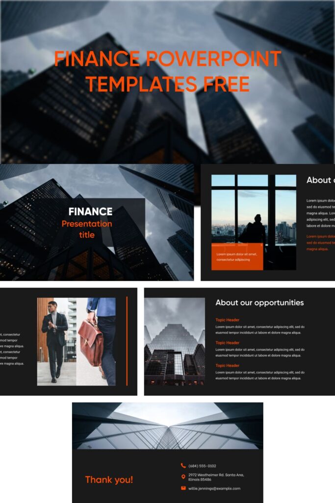 Finance Powerpoint Templates Free – MasterBundles