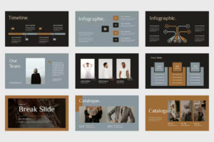 Tuzera - Fashion Magazine Powerpoint Template – MasterBundles