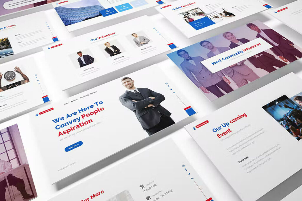 Political Party Powerpoint Template – MasterBundles