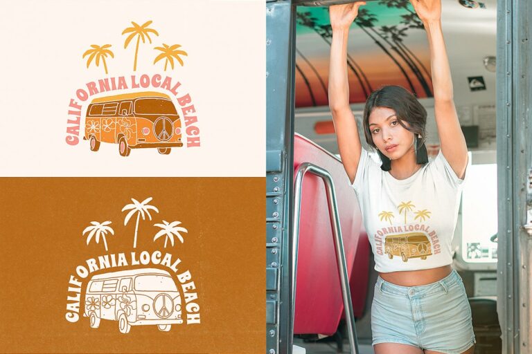 Retro Groovy Vibes Collection Masterbundles