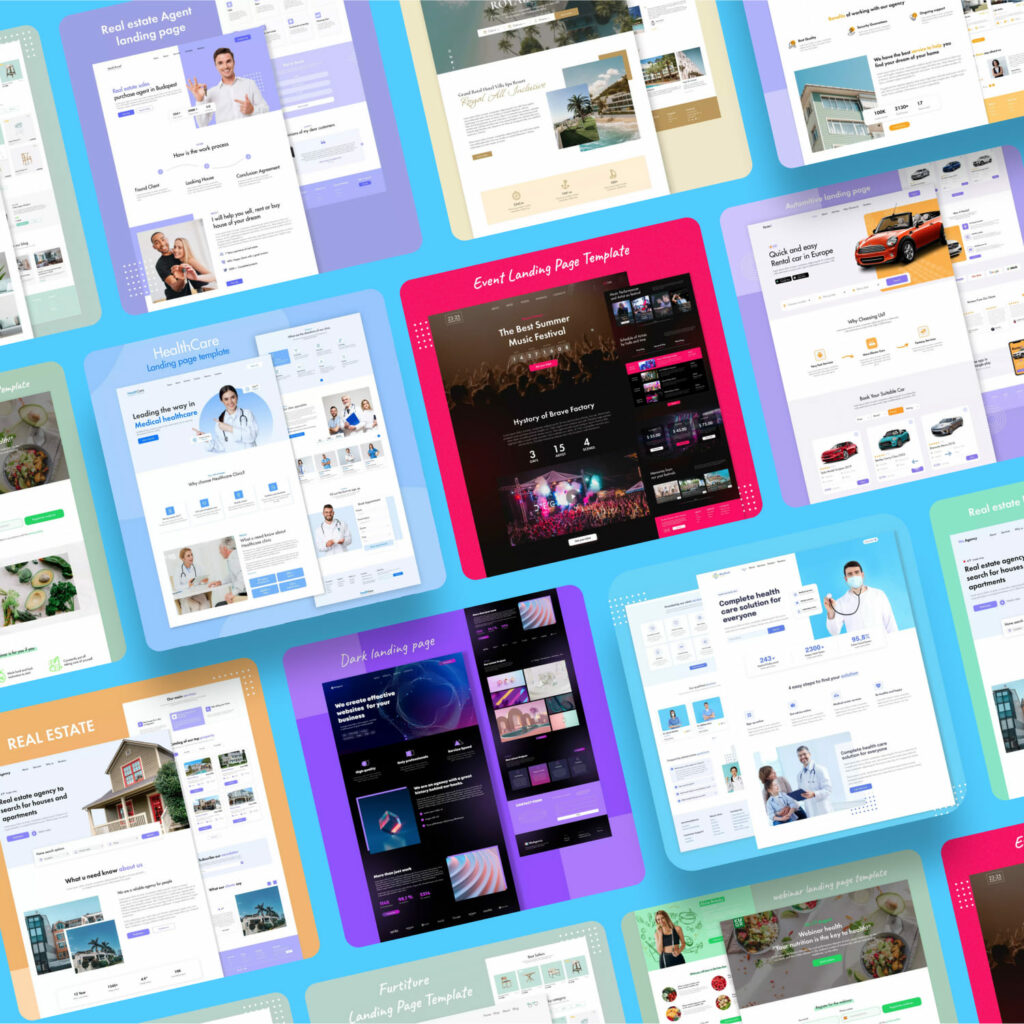15 Figma Landing Page Designs – MasterBundles