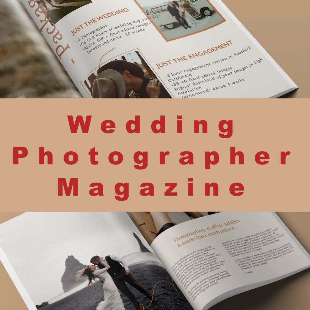 Wedding Photographer Magazine – MasterBundles