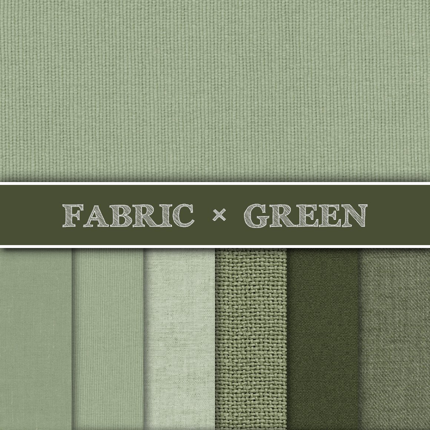 Olive Green Fabric Texture