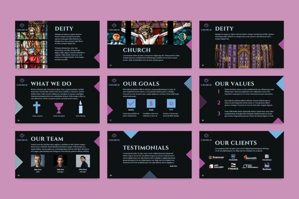 Church PowerPoint Presentation Template – MasterBundles