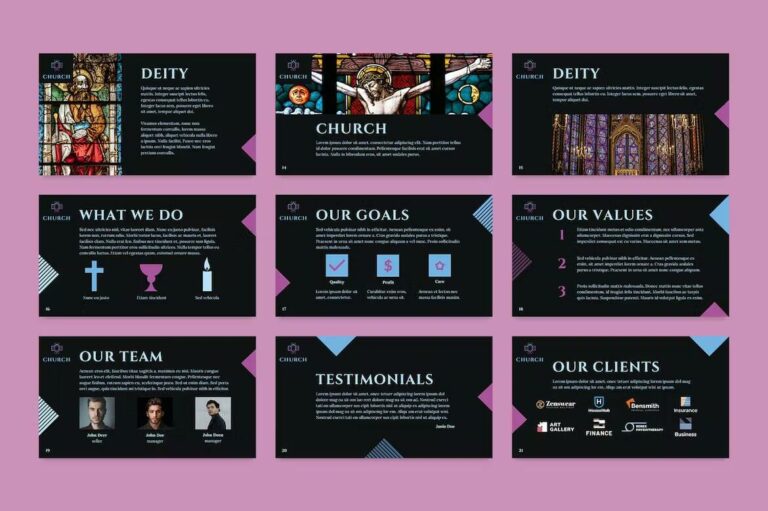 Church PowerPoint Presentation Template – MasterBundles