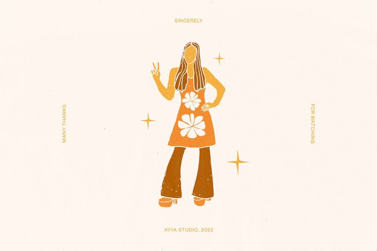 Retro Groovy Vibes Collection – MasterBundles