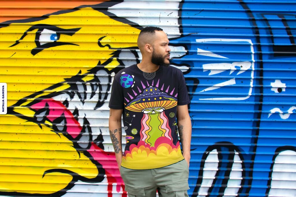 RETRO Cosmic - Bundle AI PNG – MasterBundles