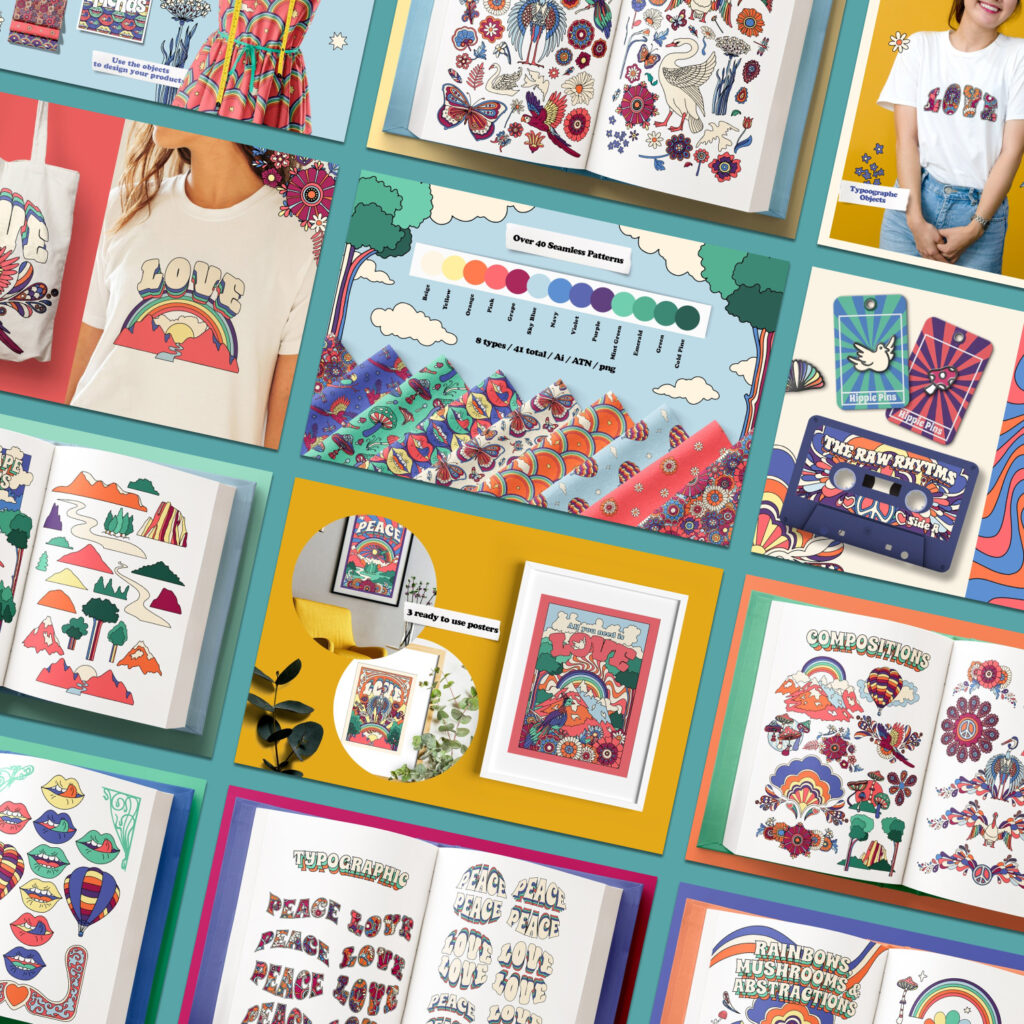 1971 • Retro Graphic Collection – MasterBundles