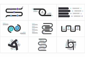 Road Animated Infographics | Master Bundles