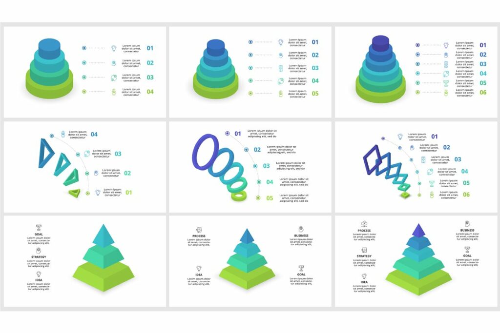 3D Animated Infographics – MasterBundles