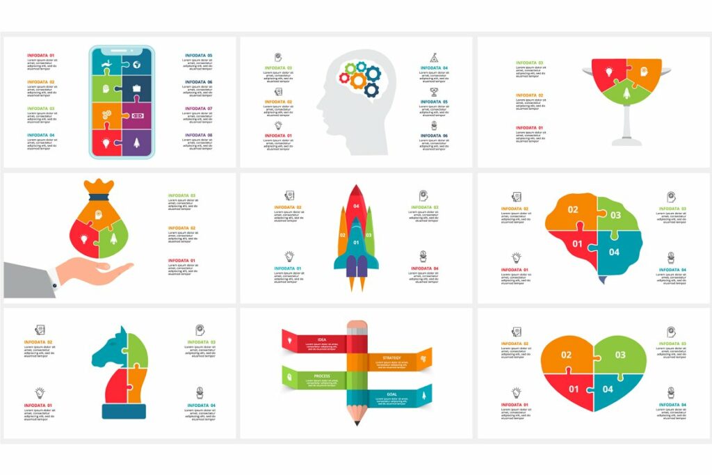 Creative Animated Infographics – MasterBundles