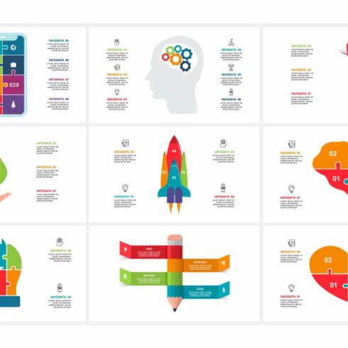 Creative Animated Infographics | Master Bundles