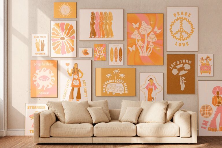 Retro Groovy Vibes Collection – MasterBundles