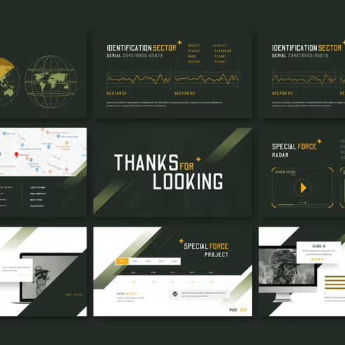 Special Force - Powerpoint Template – MasterBundles