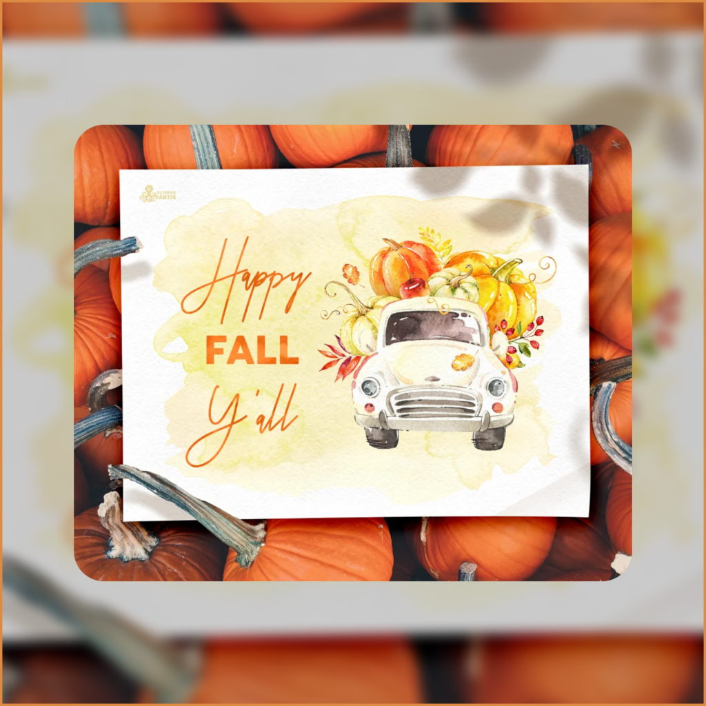Harvest Truck. Fall Collection. – MasterBundles