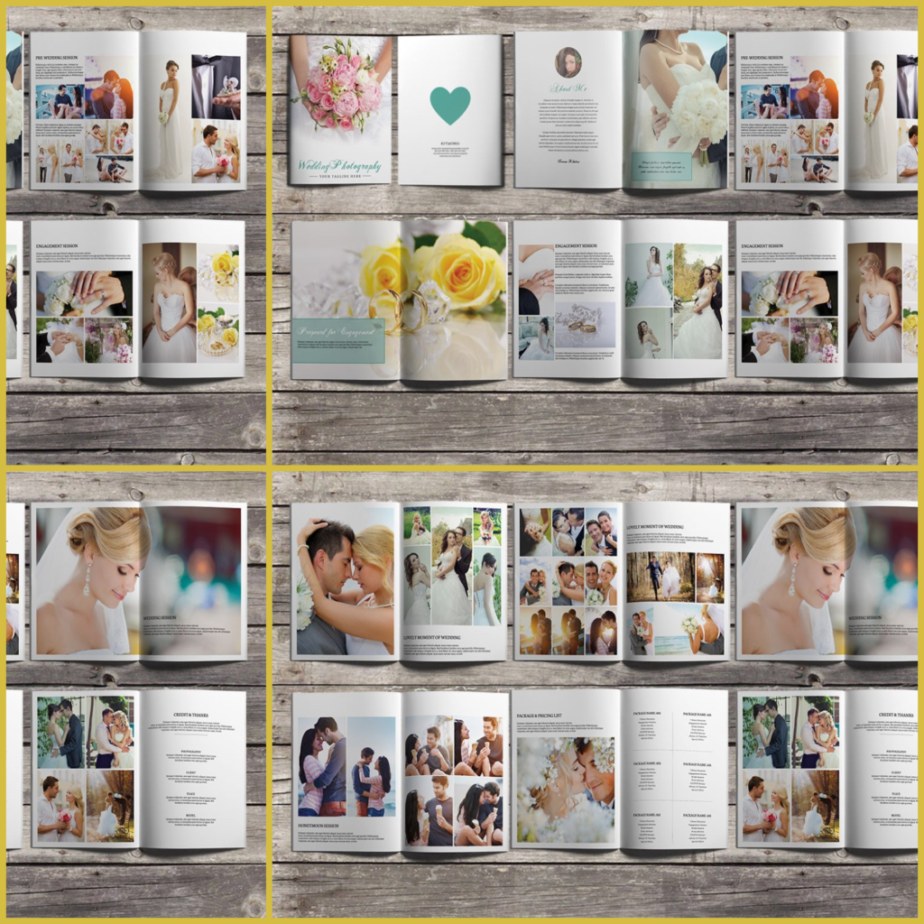 Wedding Photography Brochure Booklet – MasterBundles