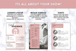 20 Page Podcast Media Kit Template – MasterBundles