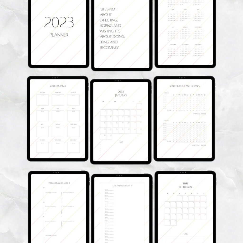 Printable Planner Notebook – MasterBundles