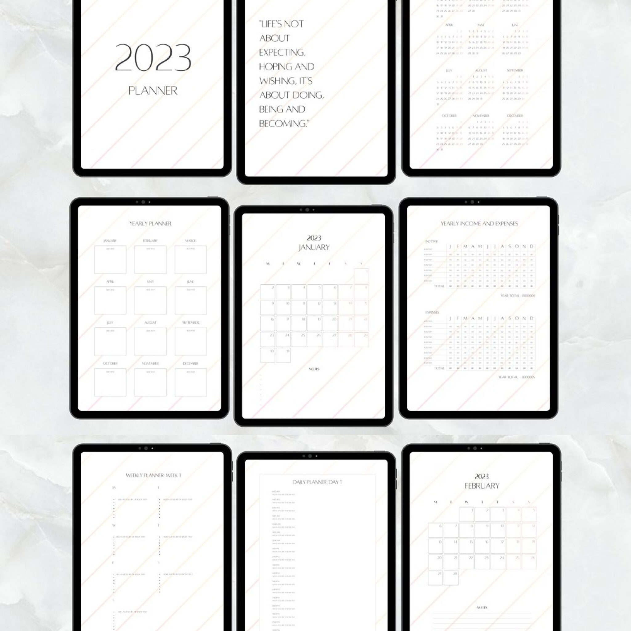 Printable Planner Notebook – MasterBundles