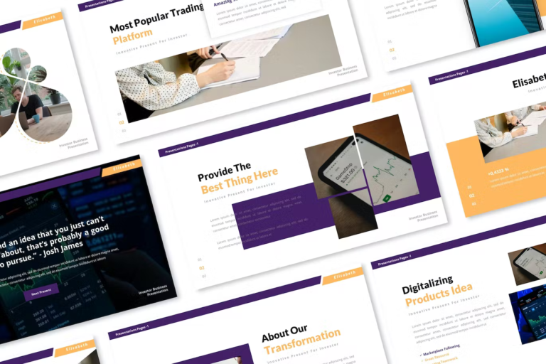 Investor Business Powerpoint Presentation Template – MasterBundles